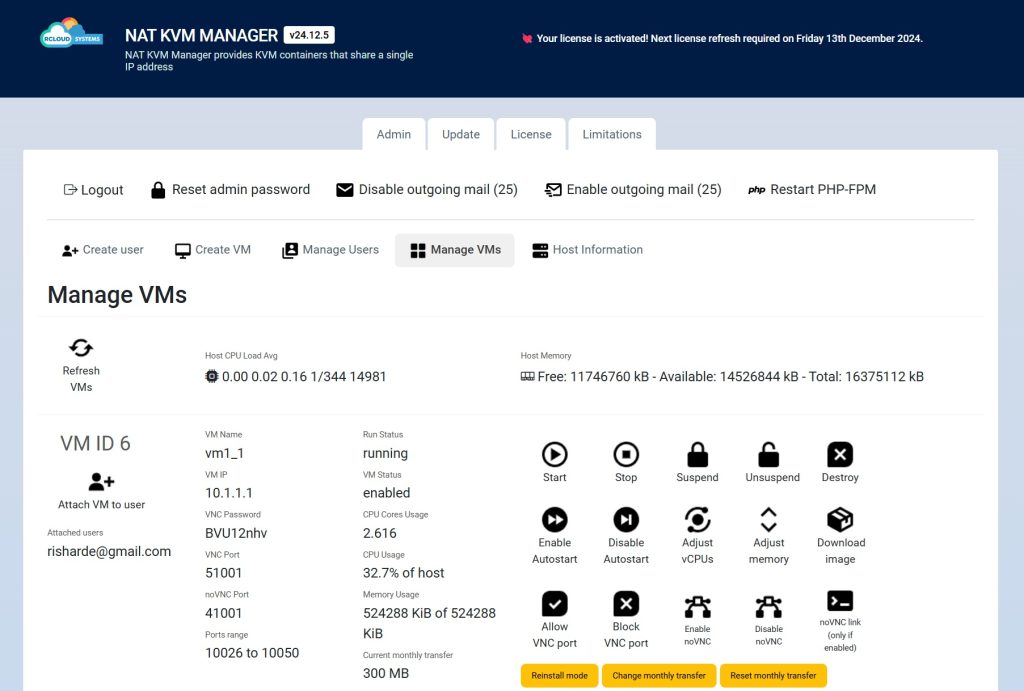 NATKVMManager – RCLOUDSYSTEMS